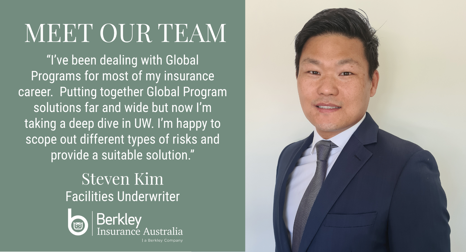 Stuck in a Lift with an Underwriter | Steven Kim - Berkley AUS