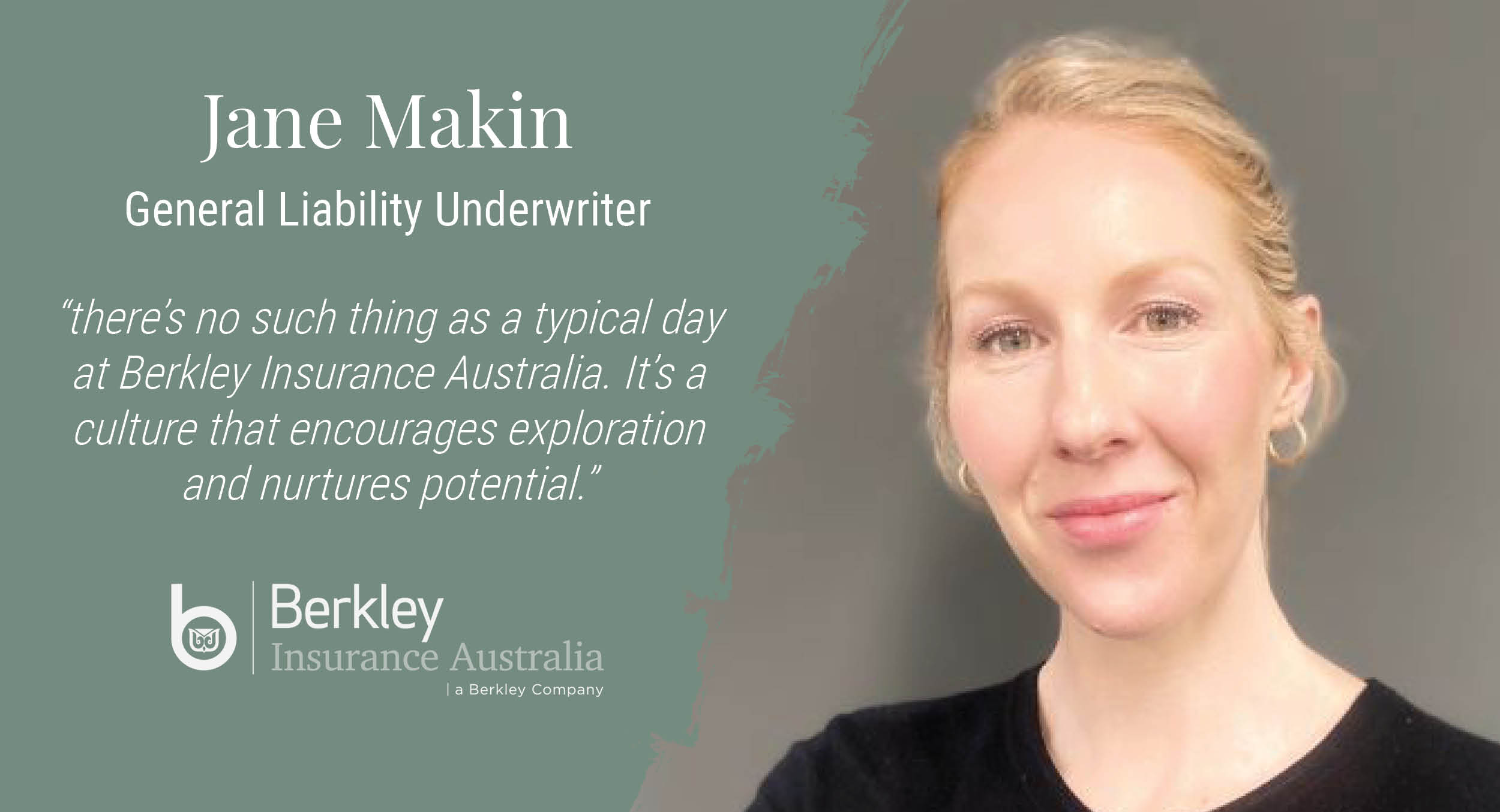 Confessions of an Underwriter: Jane Makin - Berkley AUS